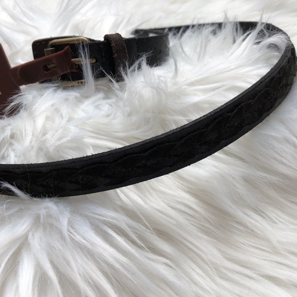 Frye | Accessories | Frye Belt L Large Dark Leather Belt | Poshmark